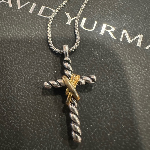 David Yurman | Jewelry | David Yurman X Cross Necklace | Poshmark